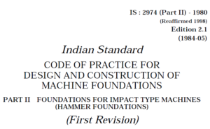 IS 2974(PART 2)-1980 INDIAN STANDARD CODE OF PRACTICE FOR DESIGN AND ...